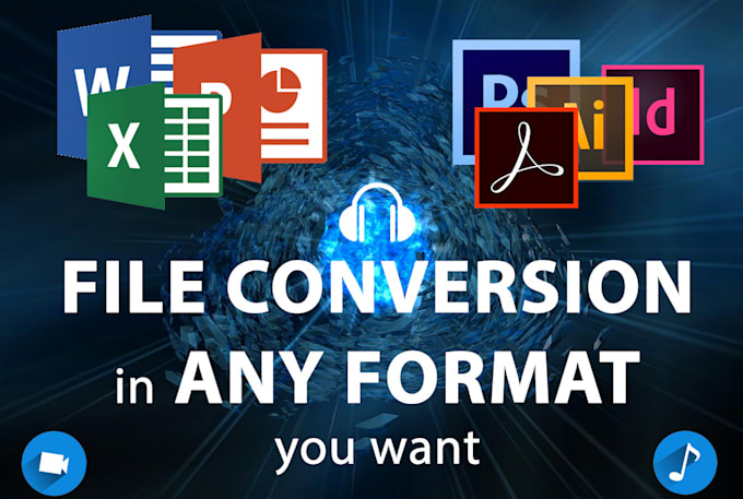 Convert your files in any format you want quickly by Solenascente | Fiverr