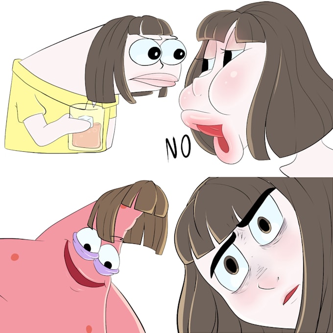 Draw custom meme react emojis for twitch by Slugburger | Fiverr