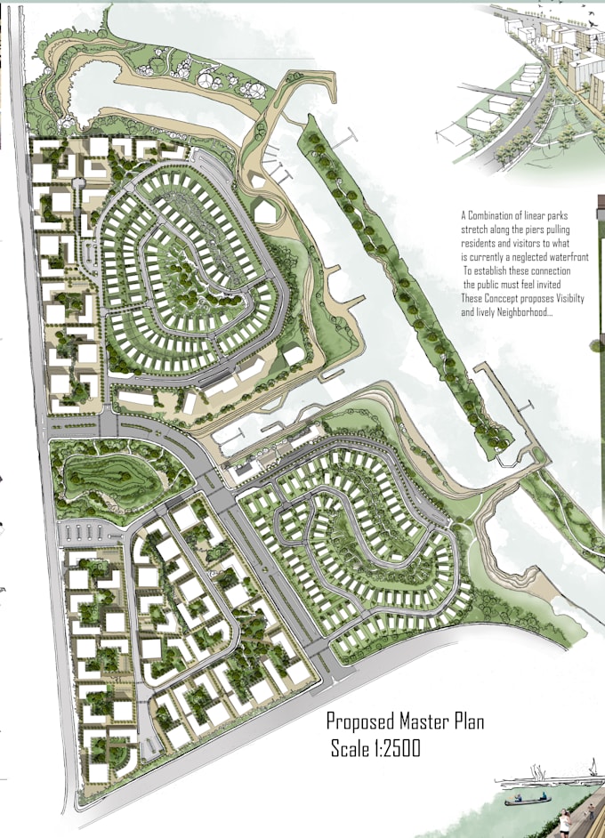 Design urban planning for your neighborhood by Zahra_ibrahim | Fiverr