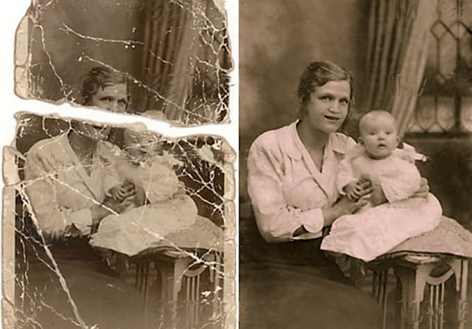 Restore your old damaged photos and make them awesome by Matan869 | Fiverr