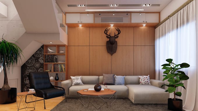 Render realistic interior scenes by Ryanadarlo | Fiverr