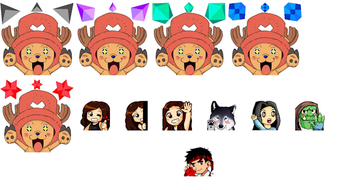 Do gifs for twitch alerts or cheermote by Itsmoon1 | Fiverr