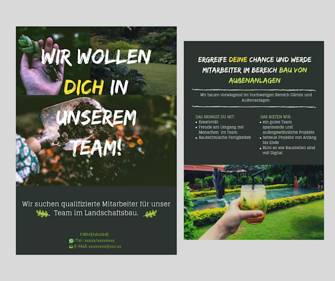 Design the perfect flyer by Voronovarts | Fiverr