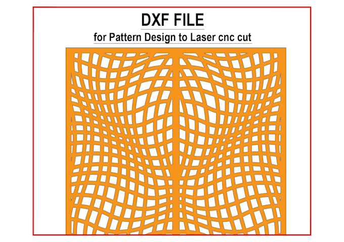 Create dxf , cad file for laser cut and plasma cut machine by Gufranafirdosi | Fiverr