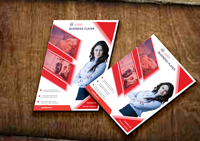 Make a one page full color flyer by Salmamonty | Fiverr