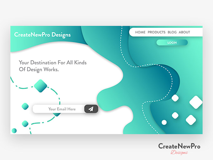 Create creative looking ui ux design web app ui design by Createnewpro ...