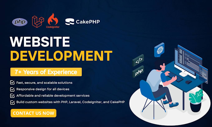 Fix, develop and customize php,laravel, codeigniter, cakephp by Ameerhamzanawaz | Fiverr