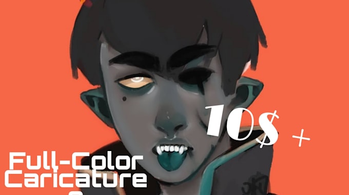 Make full color digital paintings by Tothinkistodraw | Fiverr