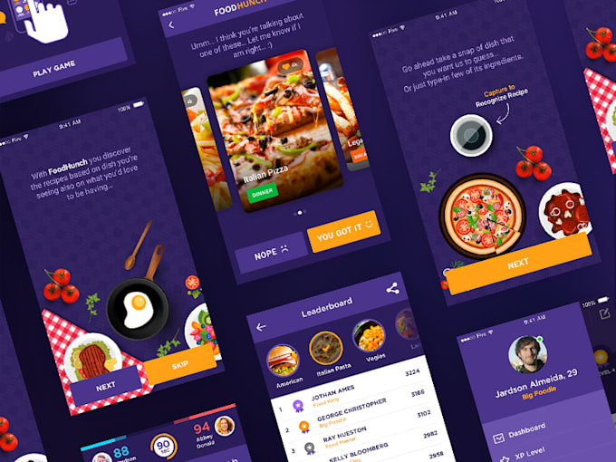 Design beautiful and user friendly mobile app ui by Ossunesra | Fiverr