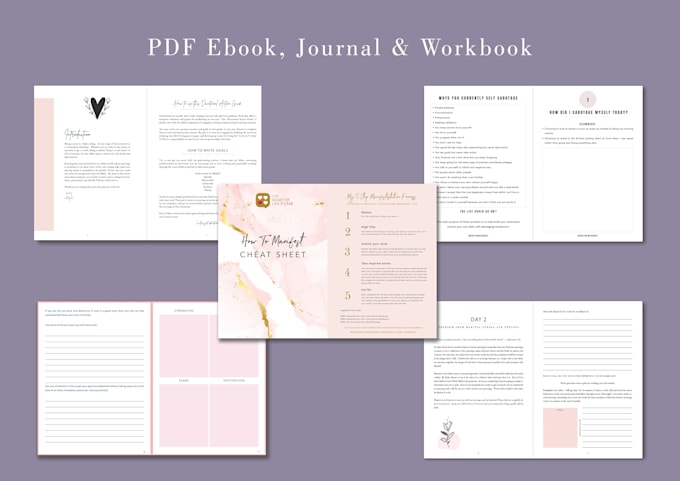 Design minimalist elegant pdf, workbooks, lead magnet by Fleurmay967 ...