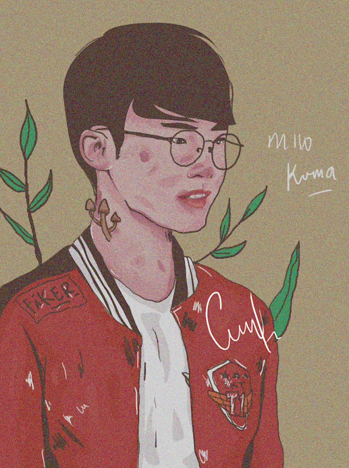 Illustrate a unique profile picture by Milokuma | Fiverr