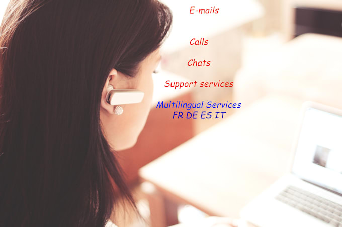 Be your customer support in french german by Janefany | Fiverr
