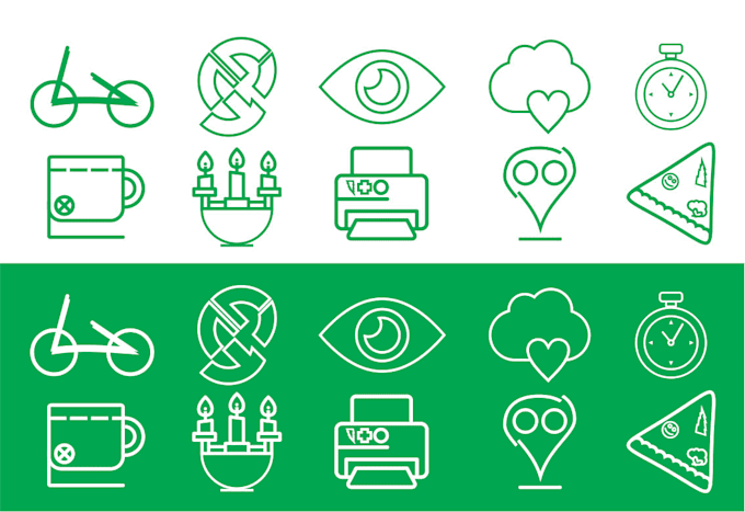 Design creative and high quality icon set by Jcamilocuca | Fiverr