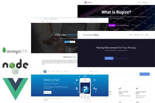Create any web application using node js and vue js by Sharifzadesina | Fiverr
