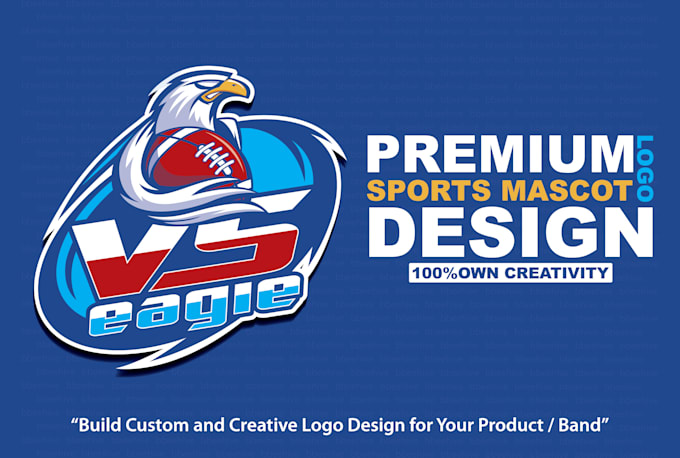 Create mascot sports logo design in 24 hours by Bbeehive | Fiverr