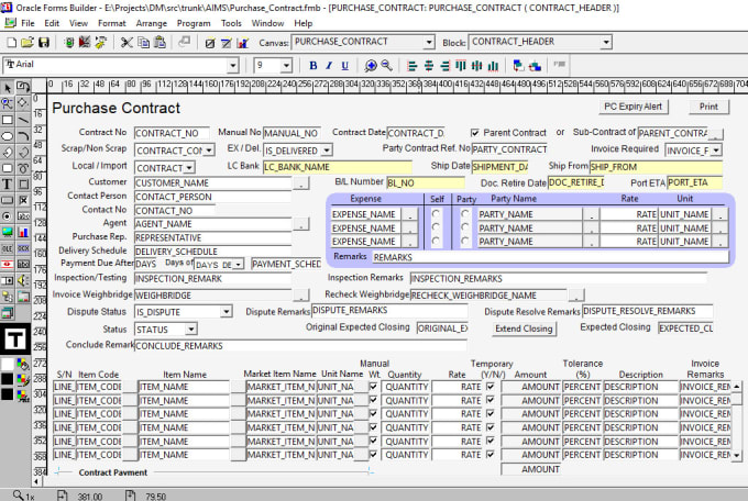 Fix bugs and improve oracle forms reports 6i application by Aabbas77 ... Fix bugs and improve oracle forms reports 6i application by Aabbas77 ...