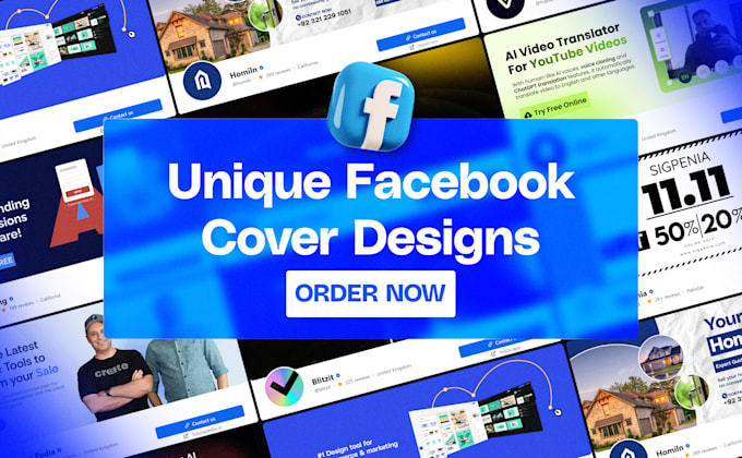 Do unique facebook cover design by Funistan | Fiverr