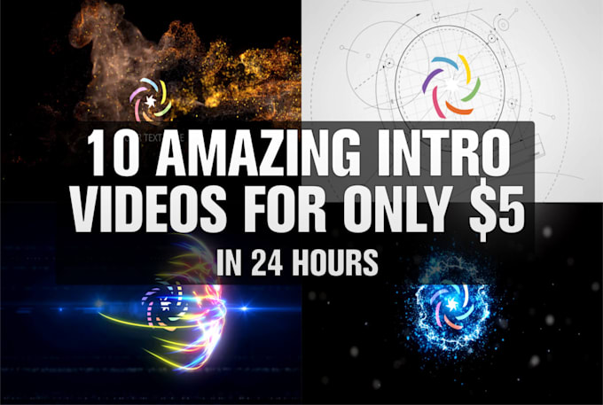 Create 10 amazing intro video logo animation by Motiongraphcguy | Fiverr