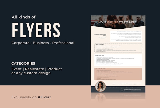 Design all types of flyer and infographics within few hours by ...
