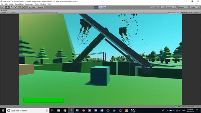 Make a 3d prototype for your game idea by Cyberchroma | Fiverr