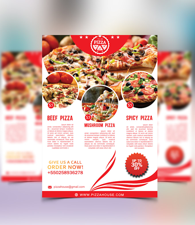 Design one page full color flyer by Shajalmridha | Fiverr