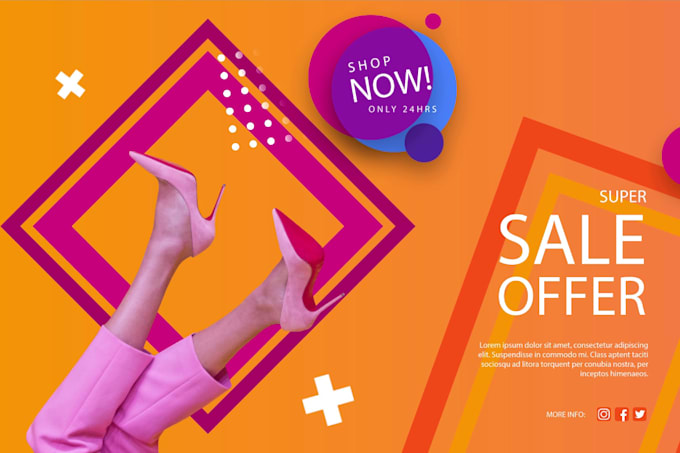 Make amazing animated banner ads for your advertisement by Phs777 | Fiverr