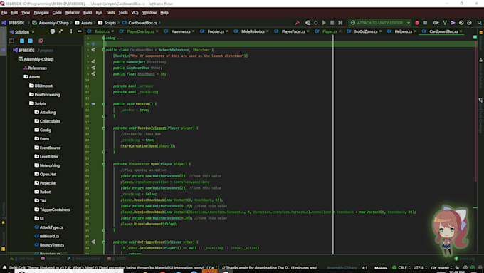 Write Unity C Sharp Scripts For Your Projects By Logicmaster63 Fiverr