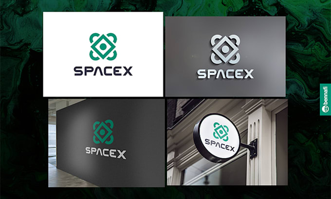 Create your clean modern logo design for your brand by Bennafi | Fiverr