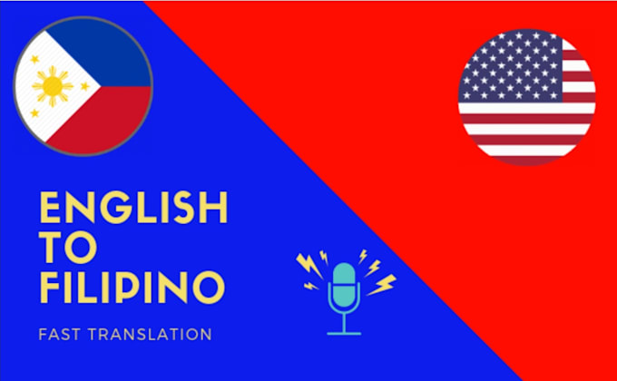 Translate english to tagalog and bisaya by Hubbertrag | Fiverr