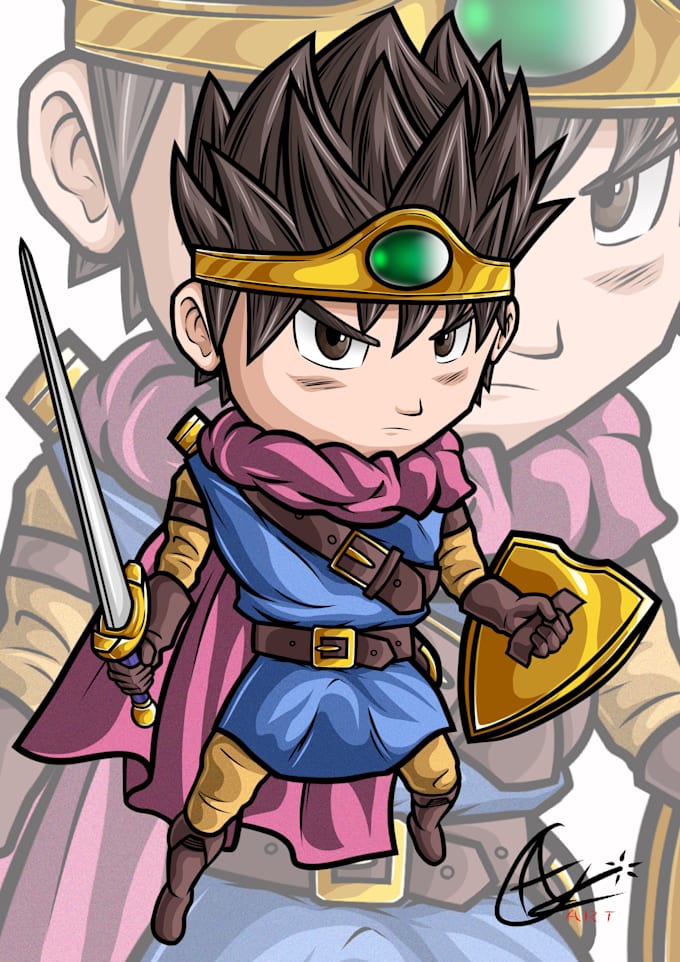 Illustrate character art and character design by Acrameth | Fiverr