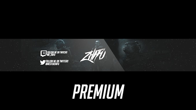 Make a epic youtube banner by Zhifu_yt | Fiverr