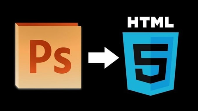 Convert psd to html by Rao_bilal | Fiverr