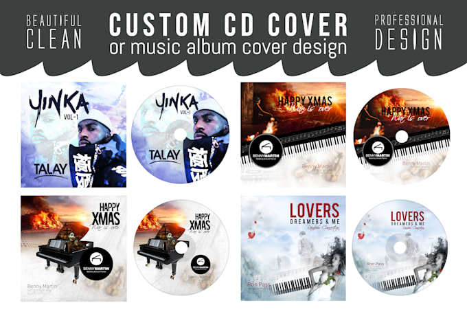Make custom cd cover or music album design by Fastdesign360 | Fiverr