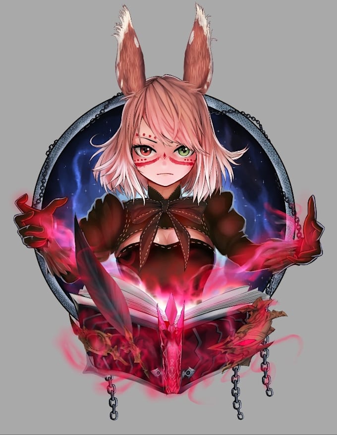 Draw you beautiful art in mystyle with epic effect by Beng312 | Fiverr