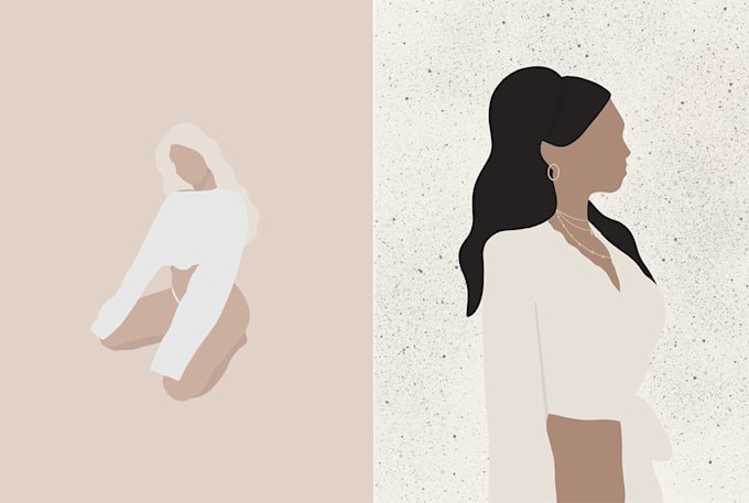 Create a simple illustration from a photo by Femcreative | Fiverr