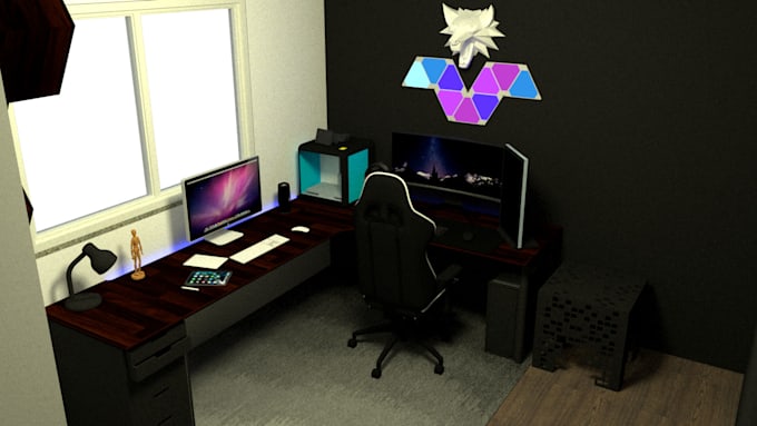 Do your dream setup on sketchup by Mackicm | Fiverr