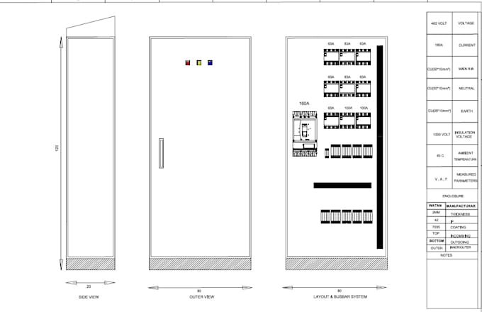 Do electrical design , autocad drawings, electrical control schematic ...