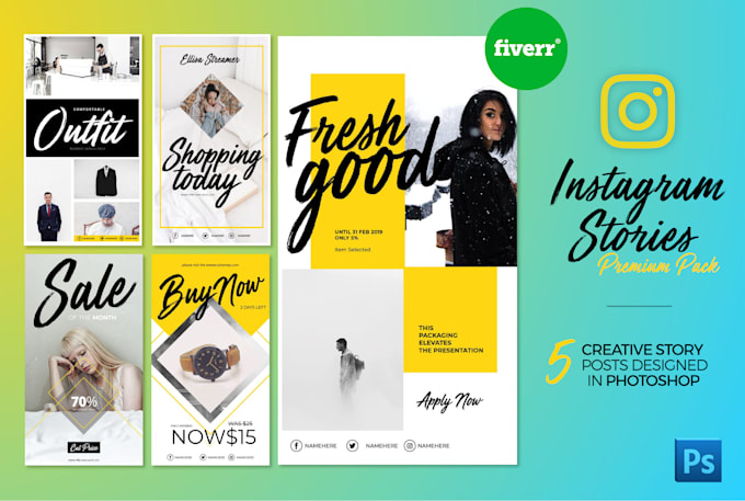 Design a professional instagram story ad by Adamkhaled | Fiverr