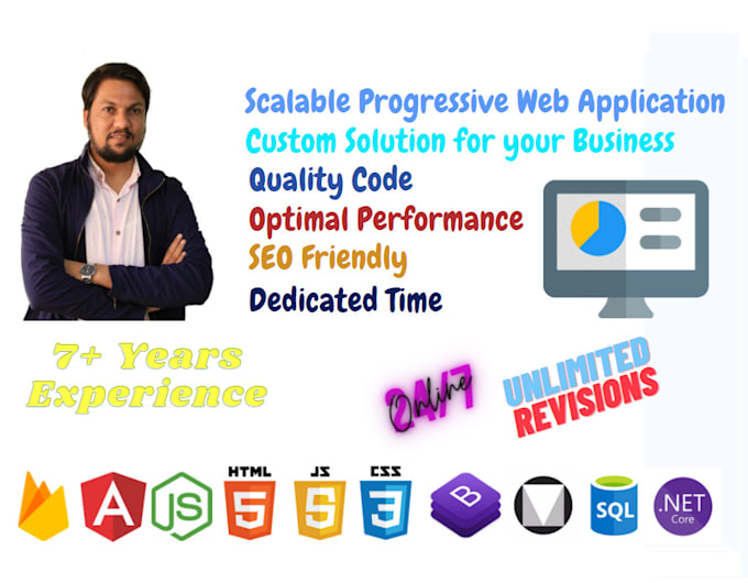 Develop angular component, applications or api integration by Arsalan ...