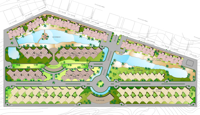 Professionally render 2d autocad plan by Trirupahegde | Fiverr