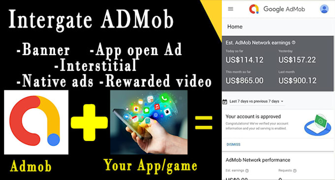 Professionally integrate admob ads to your android app by Jenoskon | Fiverr