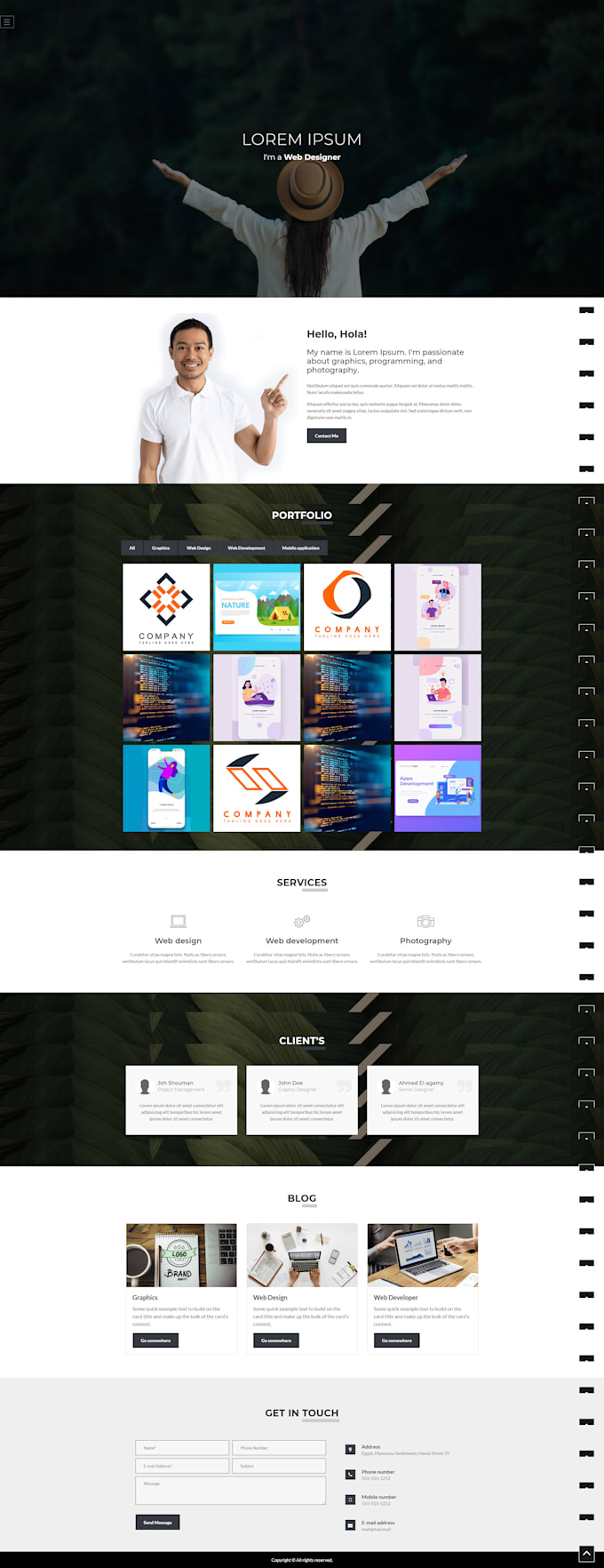 Design psd of your webpages by Eeesolution365 | Fiverr
