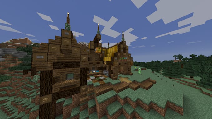 Make you a nice medieval looking minecraft base by Pascalryd | Fiverr