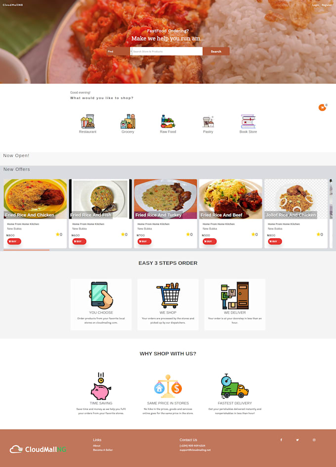 Develop a custom website with node in 3 days by Codepoet_ | Fiverr