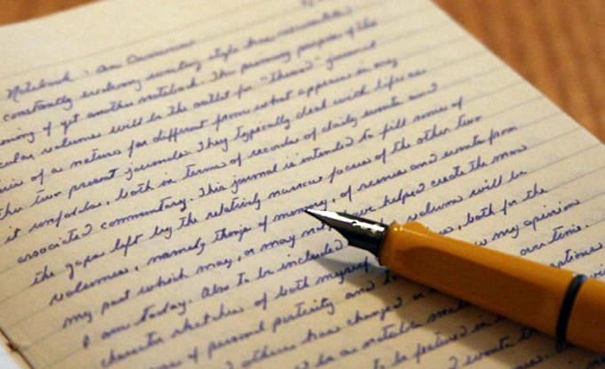 Write you a personalized, one page, letter by Sebastiansnow | Fiverr