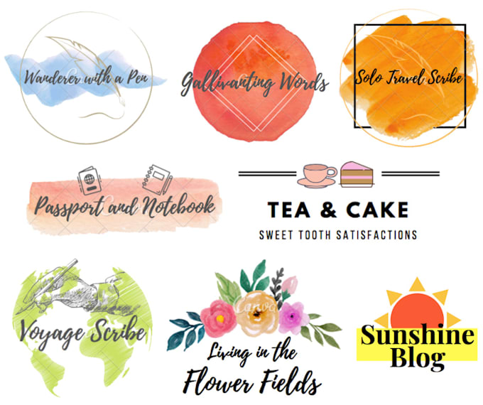 Create a high quality, simple blog logo by Natalieczarnota | Fiverr