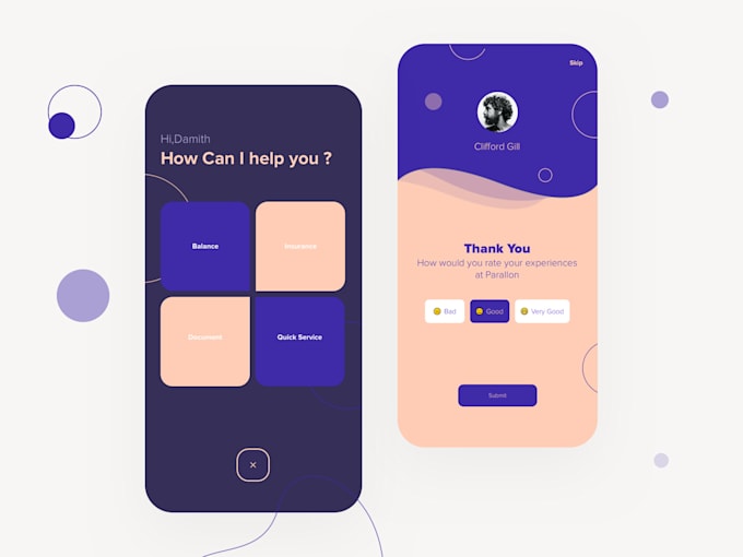 Design modern web or mobile ui ux design by Codeb41 | Fiverr