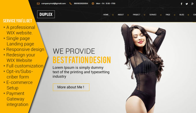 Design professional wix website or customize wix website by Webpoka ... Design professional wix website or customize wix website by Webpoka ...
