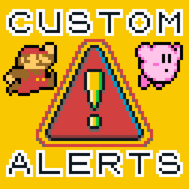 Create custom animated pixel art twitch alerts by Josedanieeeeeel | Fiverr