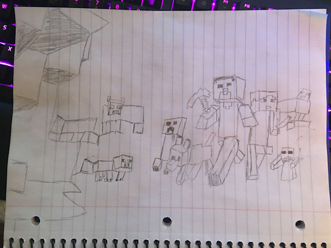 Purposely draw you badly by Ninjastar1104 | Fiverr